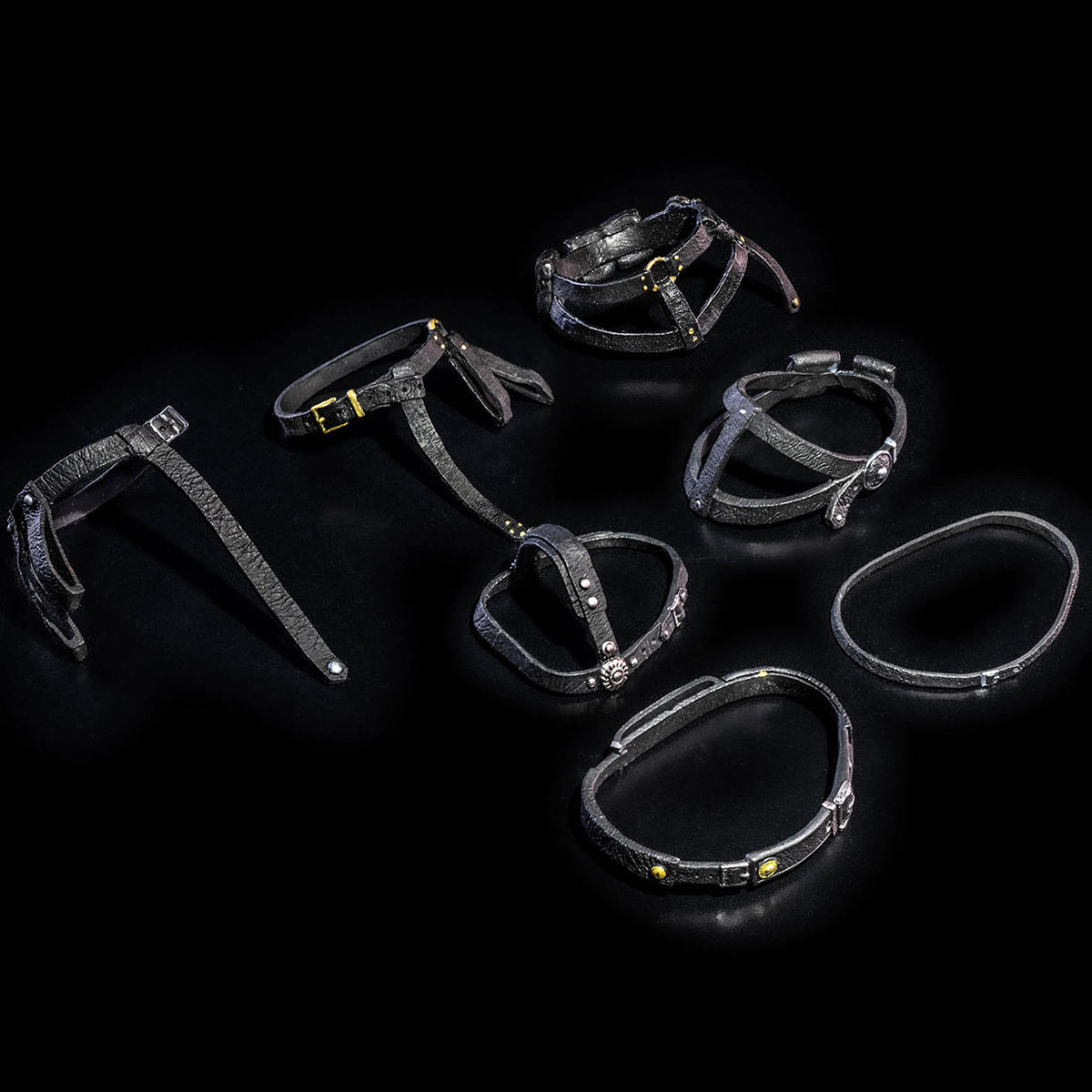Belts Pack (Black): Mythic Legions All Stars 6 Action Figure Accessori ...