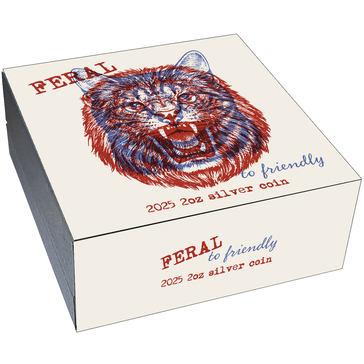 2025 Niue $2 Feral to Friendly: Cats 2oz Silver Coin – Melbourne Coins ...