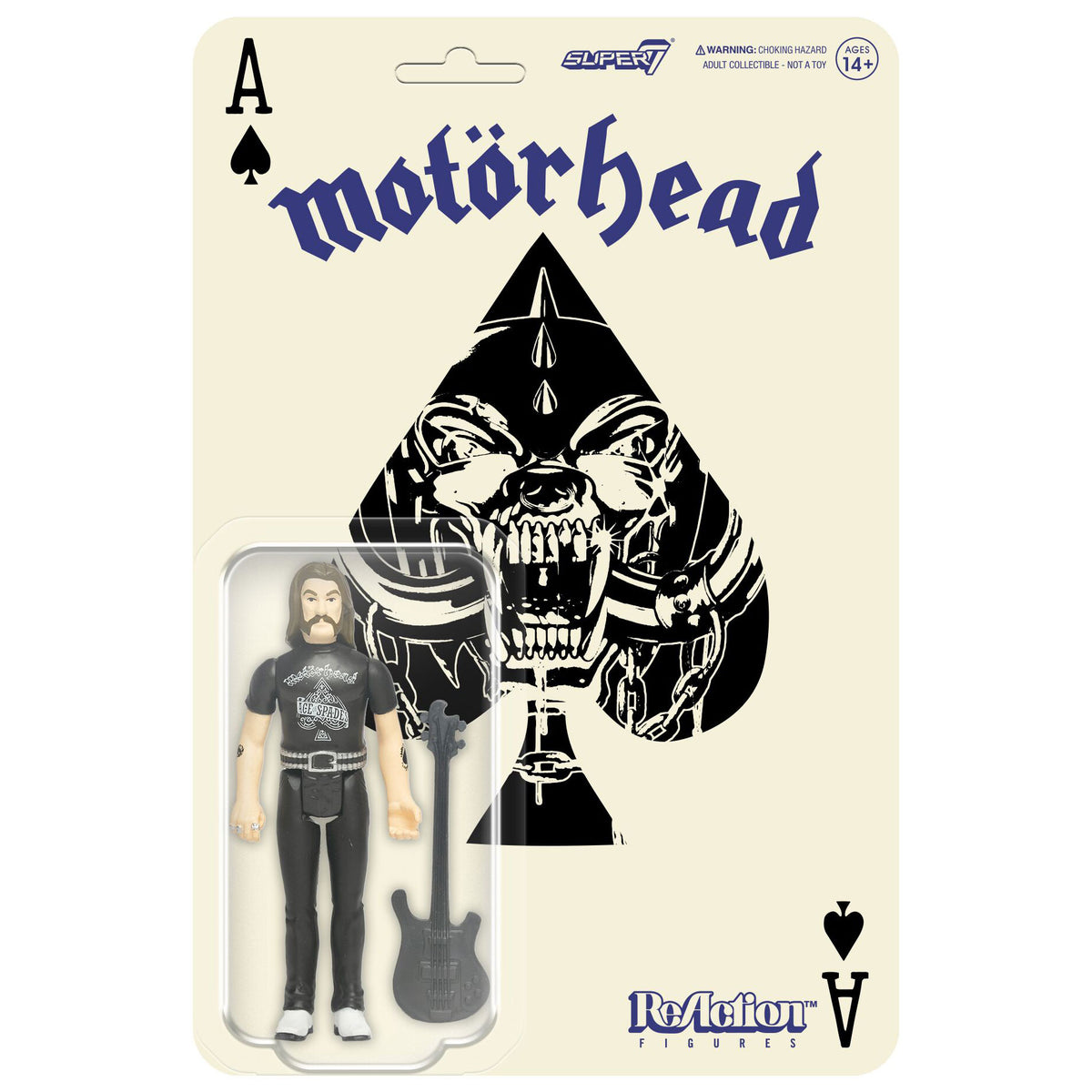 Motorhead - Lemmy (Ace Of Spades) ReAction Figure – Melbourne Coins ...