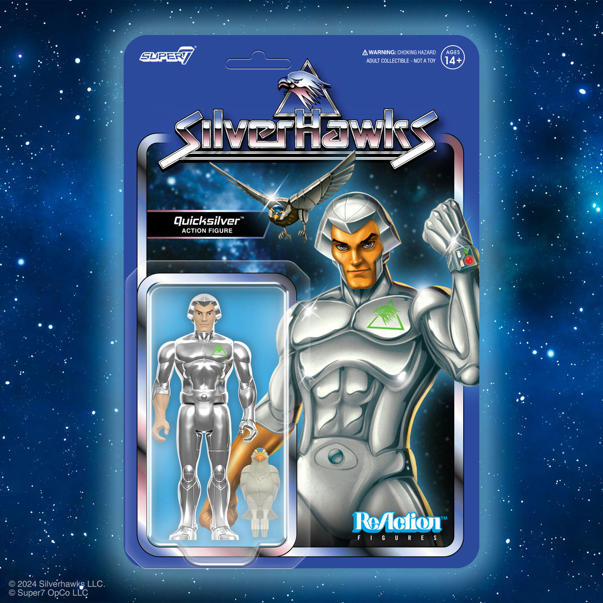 Silverhawks Wv 01 - Quicksilver (Toy Version) ReAction Figure ...