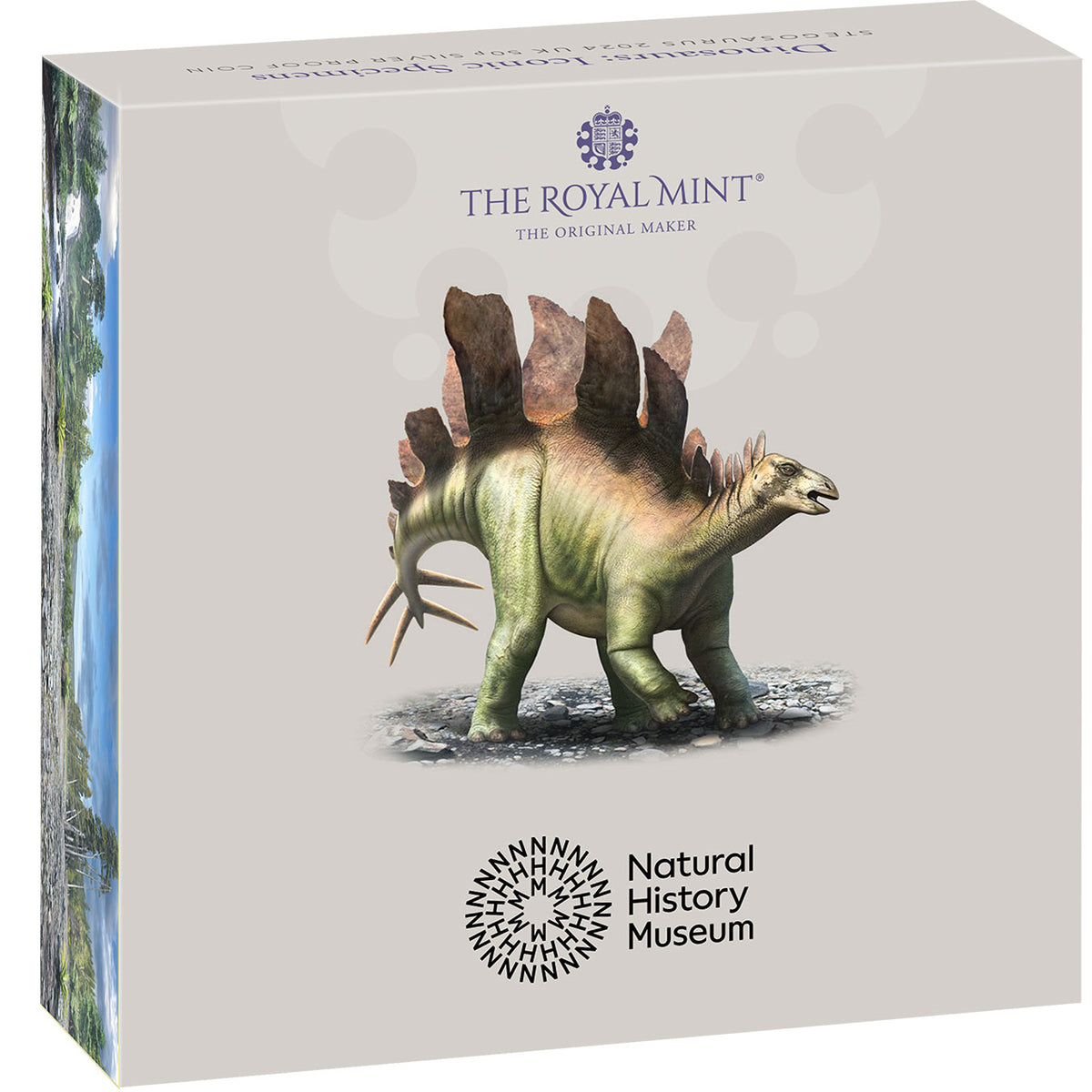 2024 UK 50p Dinosaurs - Stegosaurus Silver Proof – Melbourne Coins ...