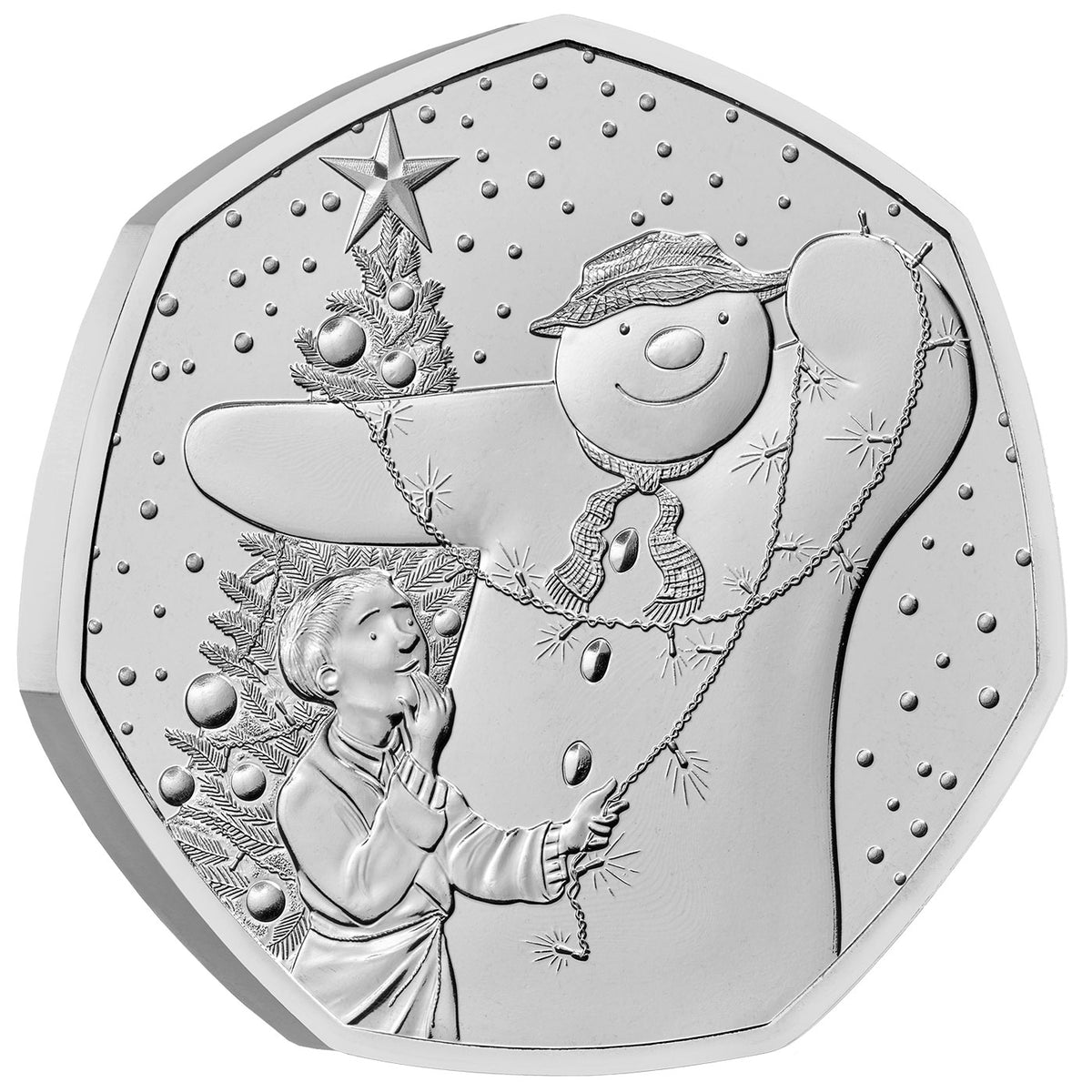 2025 UK 50p The Snowman Brilliant Uncirculated Coin – Melbourne Coins ...