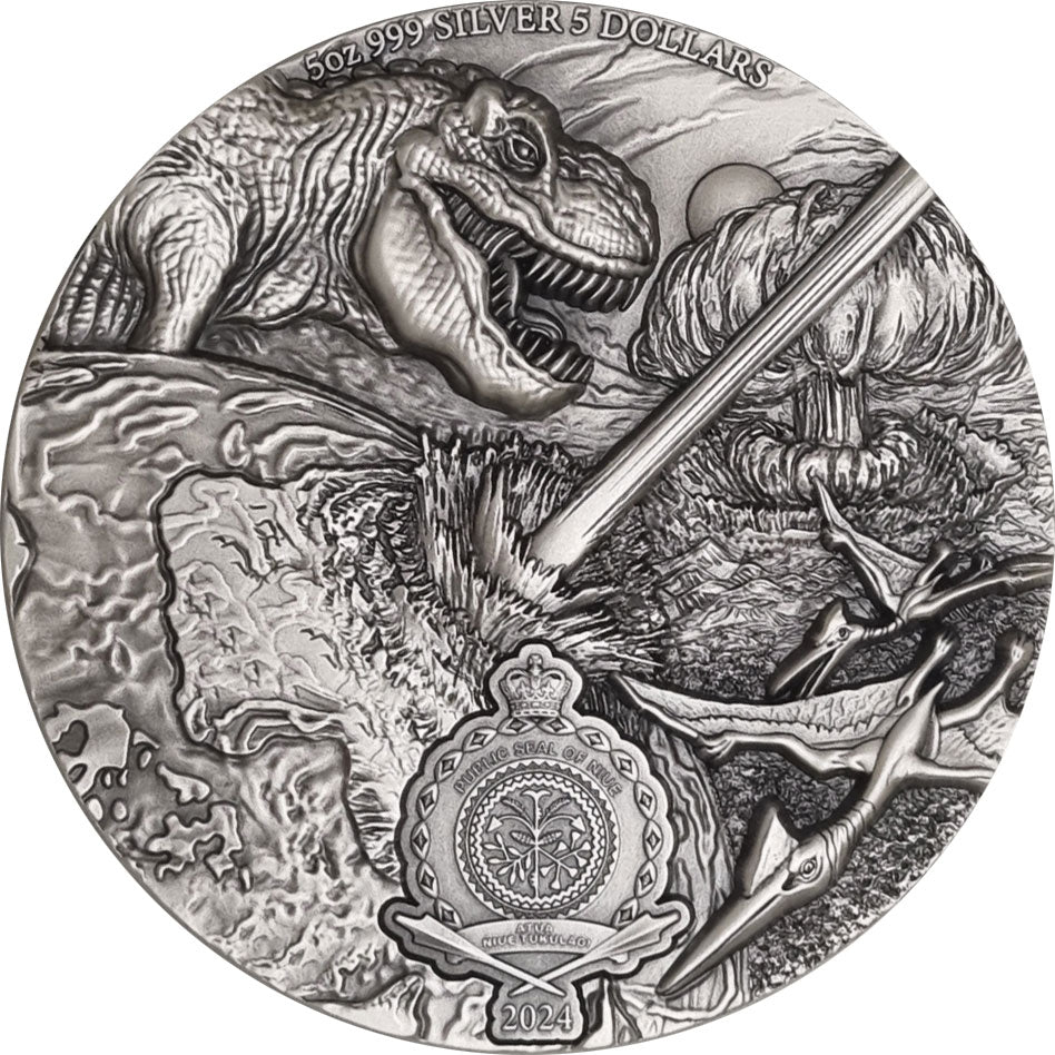 2024 Niue $5 Asteroid Redirection Test 5oz Silver Coin – Melbourne ...