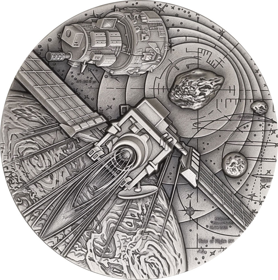 2024 Niue $5 Asteroid Redirection Test 5oz Silver Coin – Melbourne ...