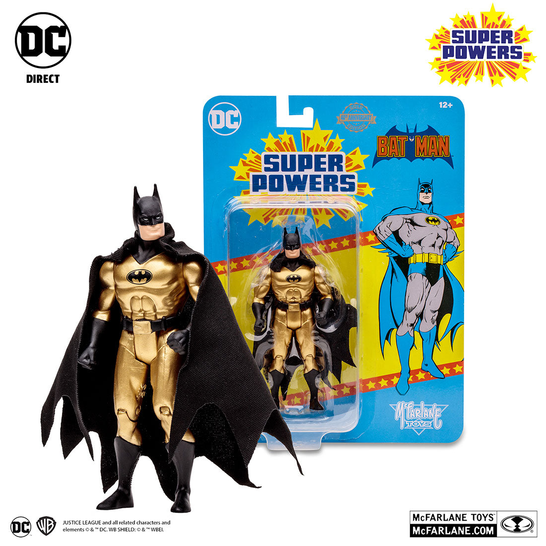 DC Super Powers: Batman (Gold Variant) 5" Action Figure – Melbourne ...
