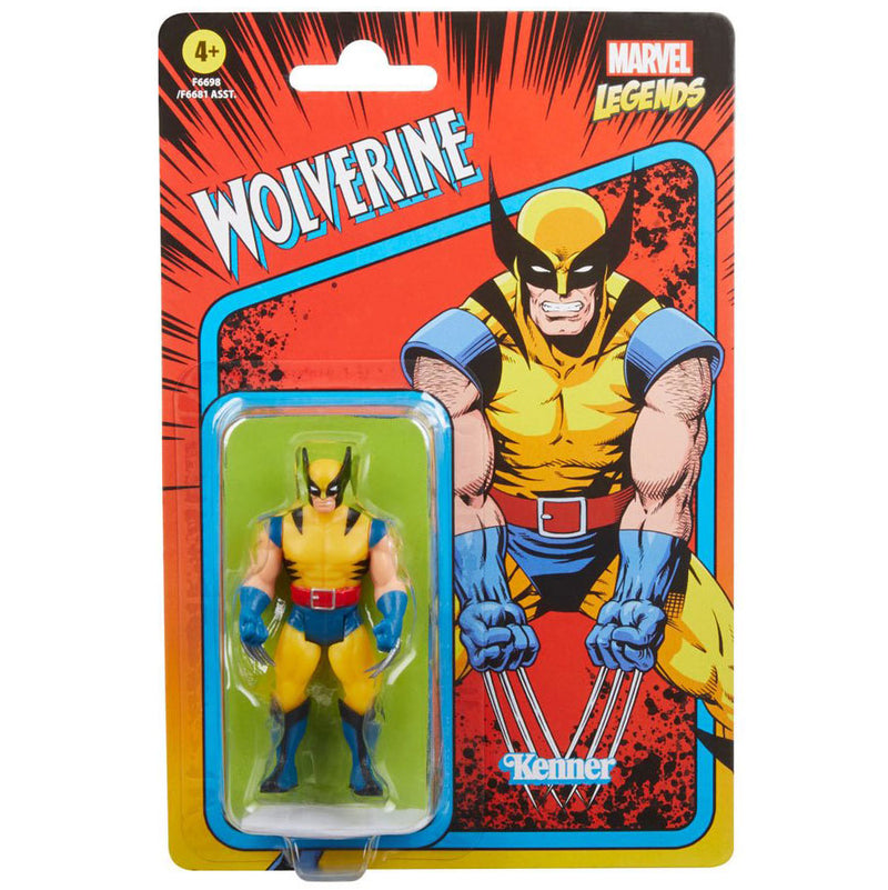 Marvel Legends Retro 3.75 Inch Wolverine Action Figure Melbourne Coins Collectables Company