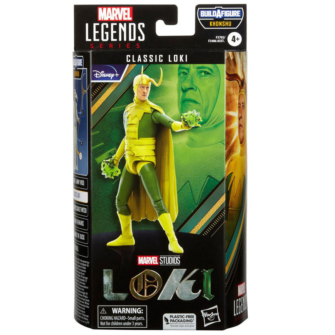 Marvel Legends Series - Classic Loki 6 inch Action Figure (Konshu BAF ...