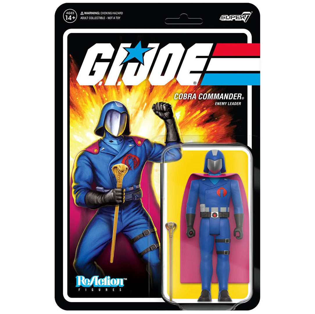 G.I. Joe Cobra Commander V.3 3 3/4-Inch Reaction Figure – Melbourne ...